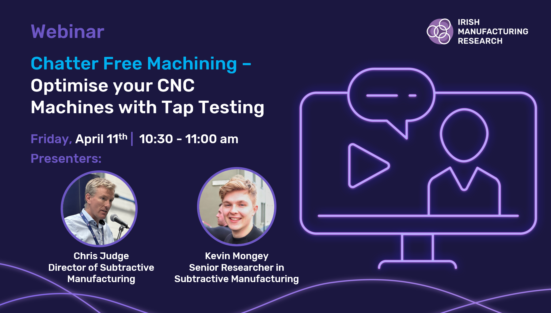 Webinar Cutting Tool Optimisation April 2025